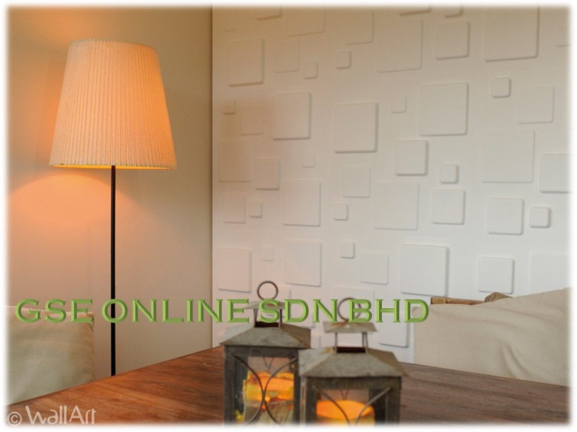 3d wallpanel Squares Malaysia