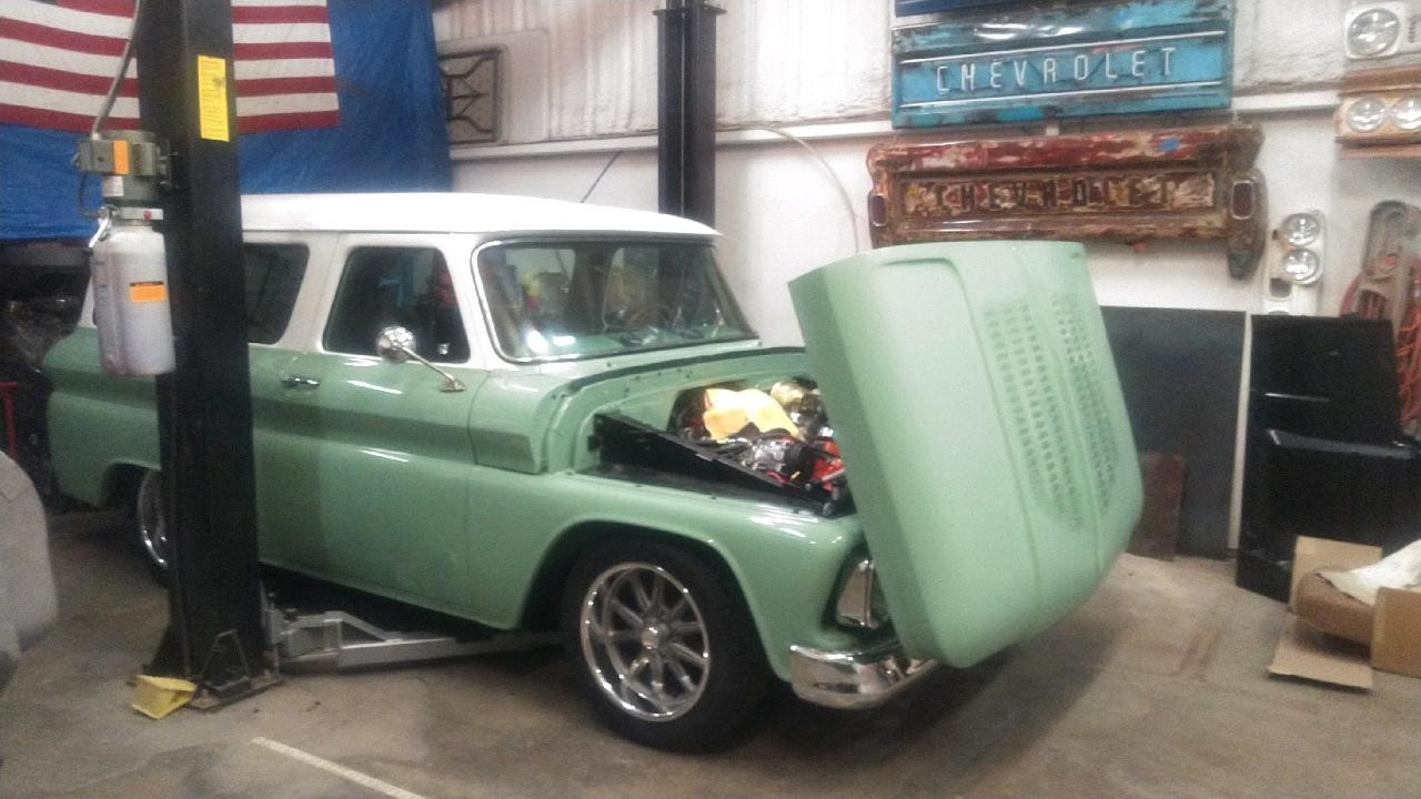 60-66 Chevy truck hood kit
