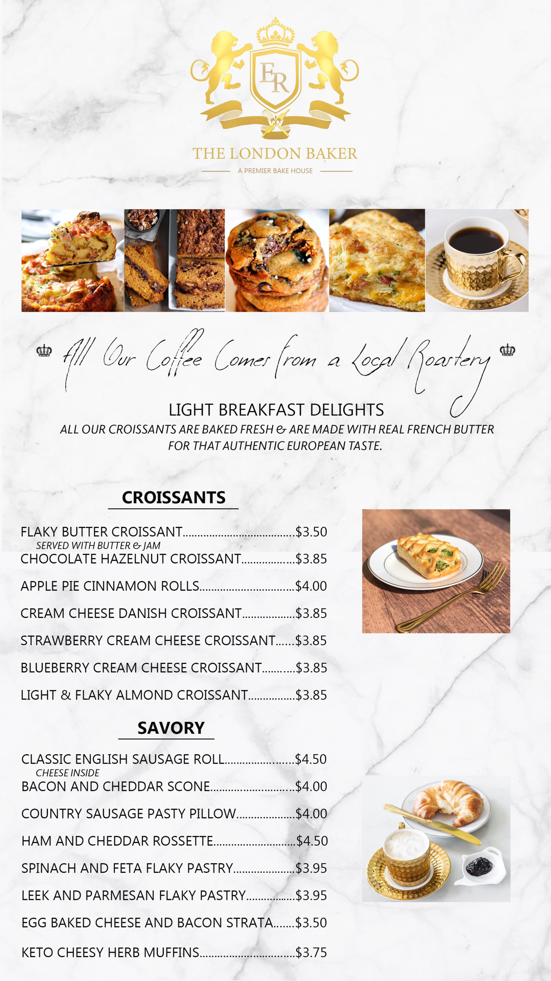 Menu / Providing you with exquisite taste