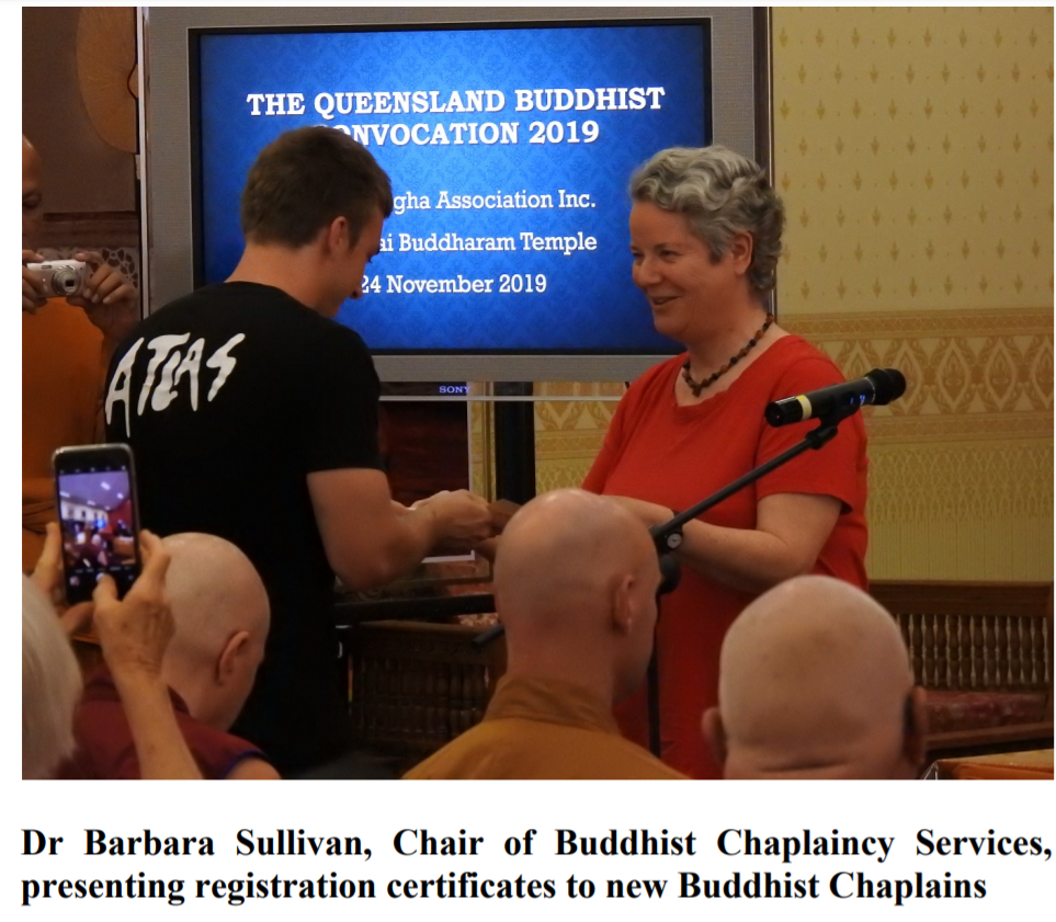 chaplaincy | queensland sangha association convocation