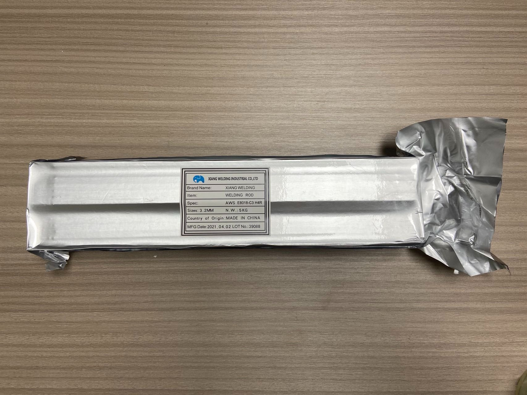 AWS: E8018-C3 Low Alloy, Low Hydrogen, Stick (SMAW) Electrode