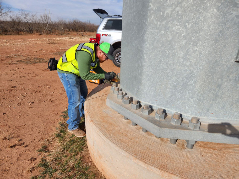 Anchor Bolt Pull Testing, Anchor rod pull testing texas, Anchor Rod ...