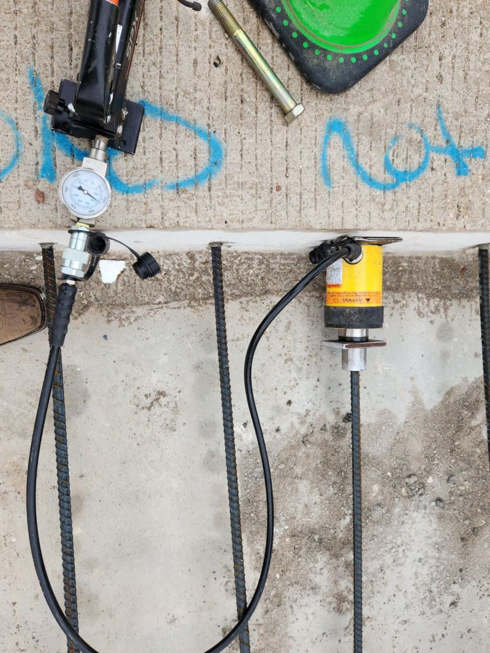 Anchor Bolt Pull Testing, Anchor rod pull testing texas, Anchor Rod ...