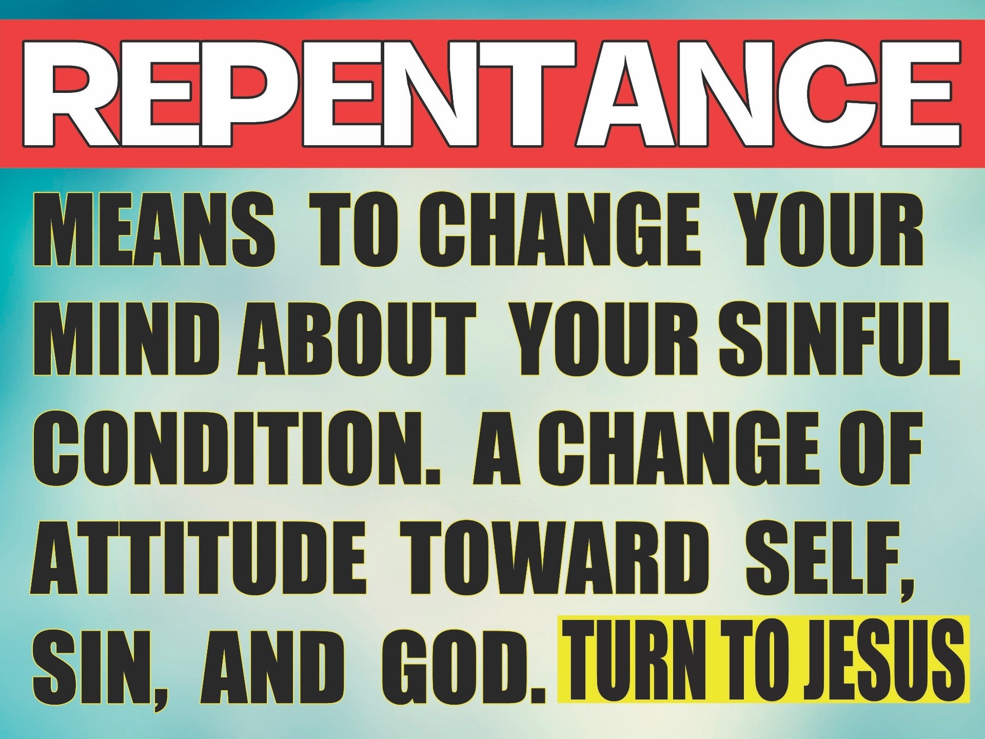 Repentance