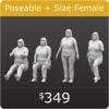 Human CAD model Store- Human models for Solidworks and more