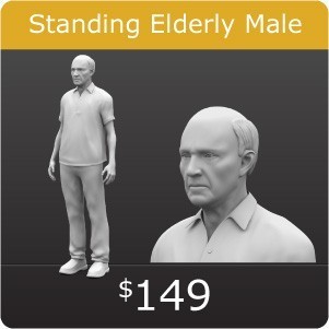 Human CAD model Store- Human models for Solidworks and more