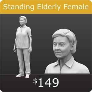 Human CAD model Store- Human models for Solidworks and more