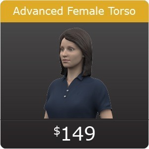 Human CAD model Store- Human models for Solidworks and more