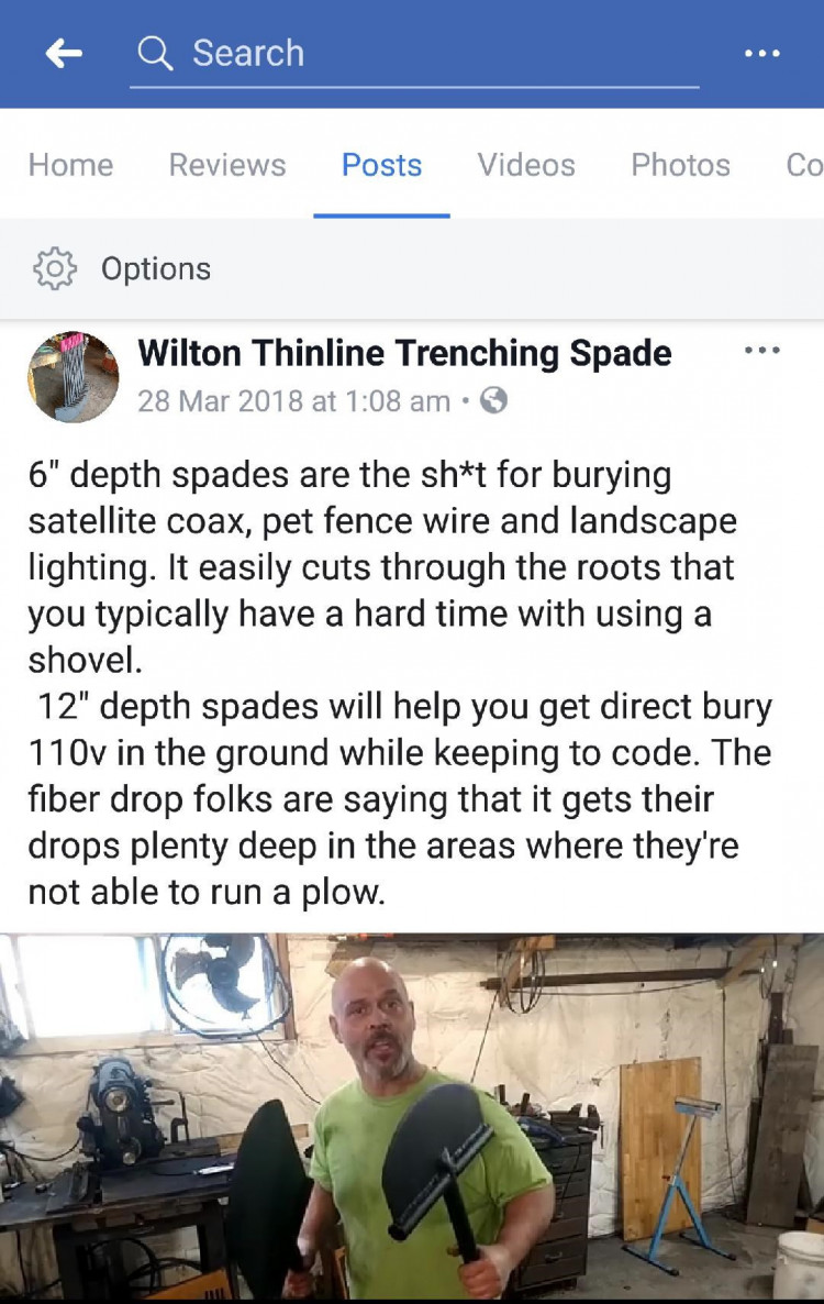 Purchase The Wilton Thinline Trenching Spade. Official Site