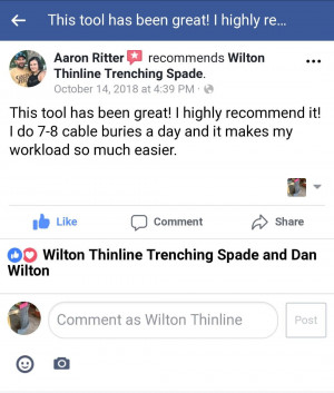 Purchase The Wilton Thinline Trenching Spade. Official Site