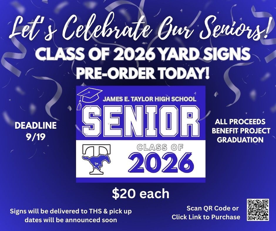 Senior Yard Signs