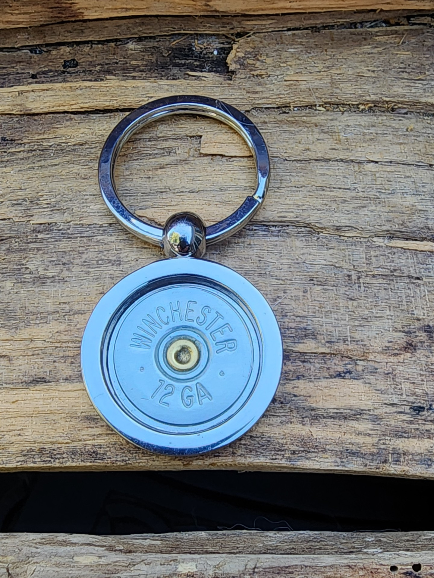 A-801 Round Shotgun Key Ring. Your choice of Nickel or Brass Shells ...