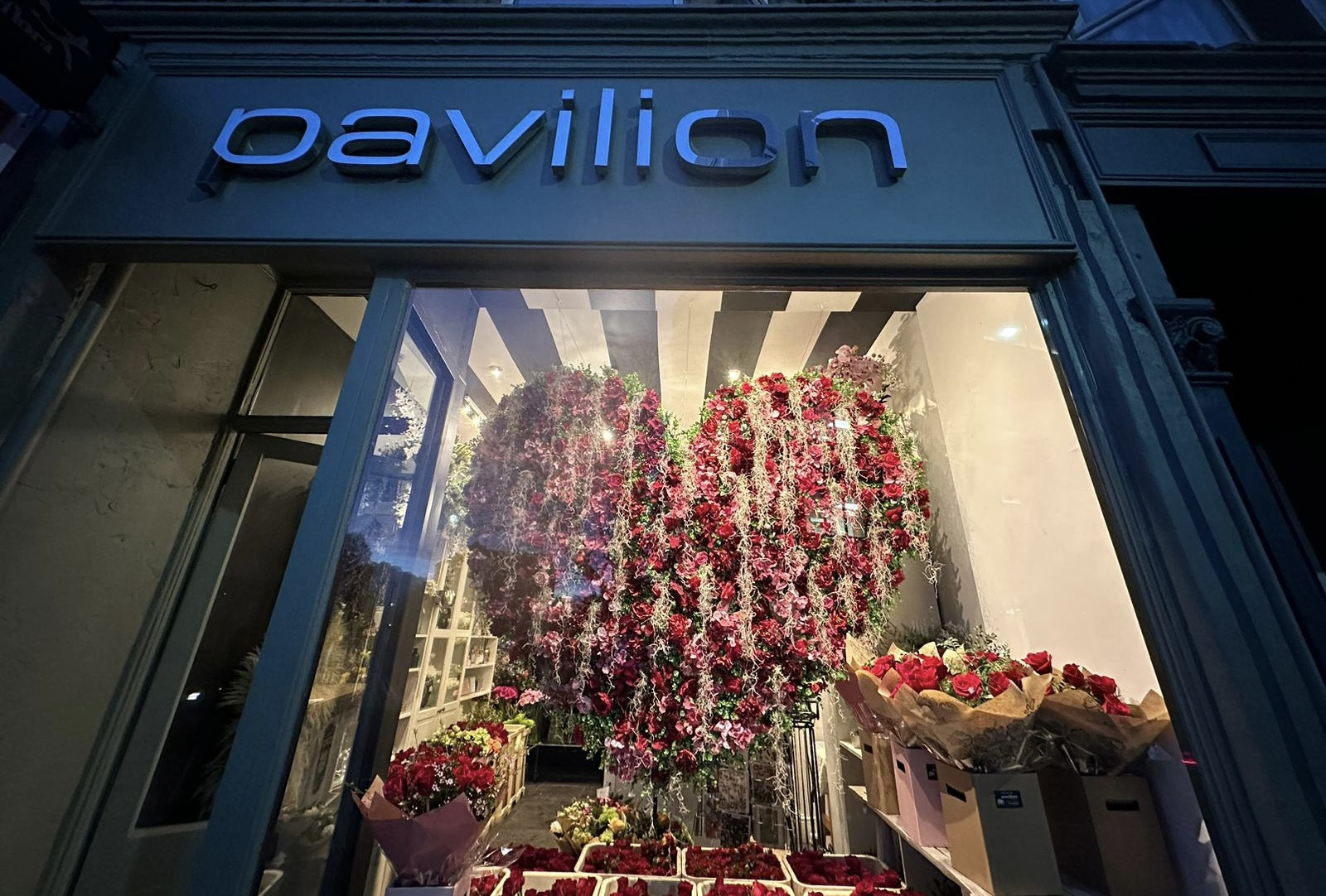 Our Valentine’s Day Window Display!