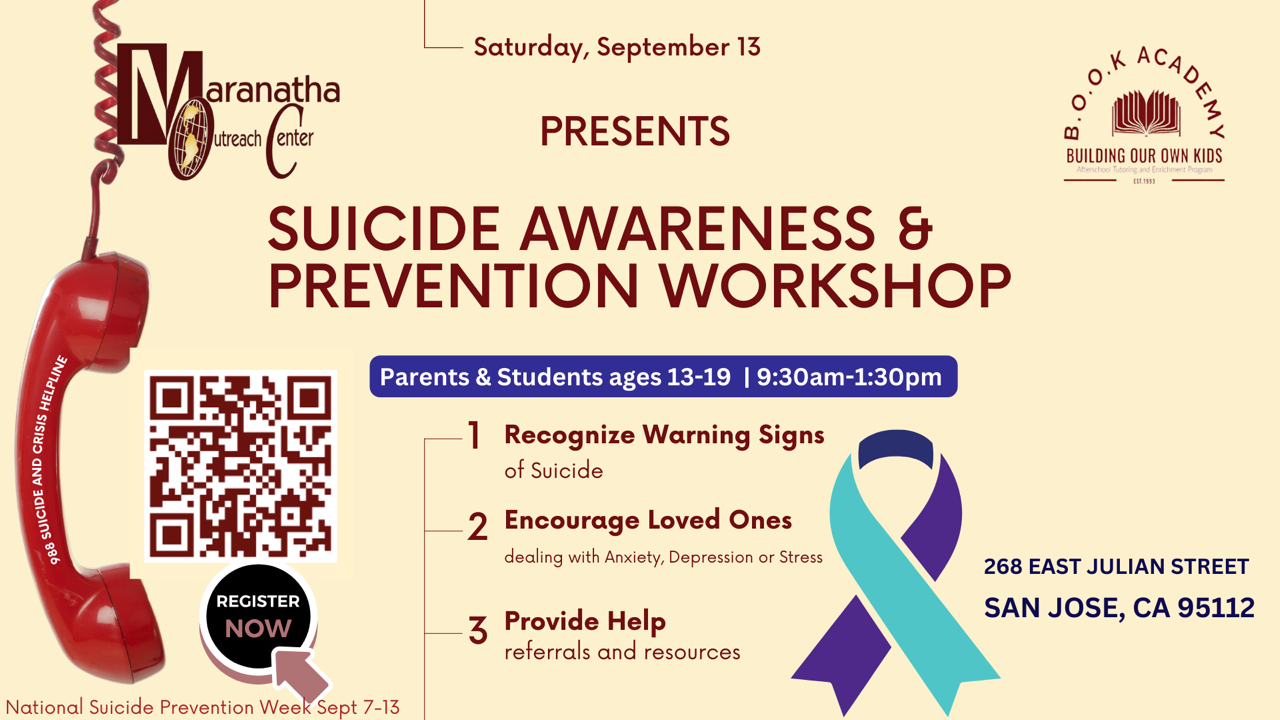Suicide Awareness and Prevention Workshop