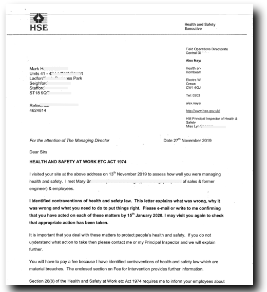 PUWER Assessments, Inspections and Advice