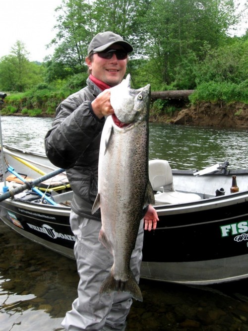Kalama river guided fishing - Guided Salmon & Steelhead Fishing