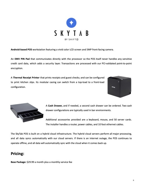 SkyTab POS