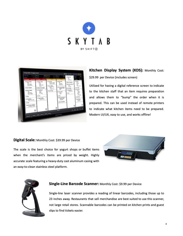 SkyTab POS