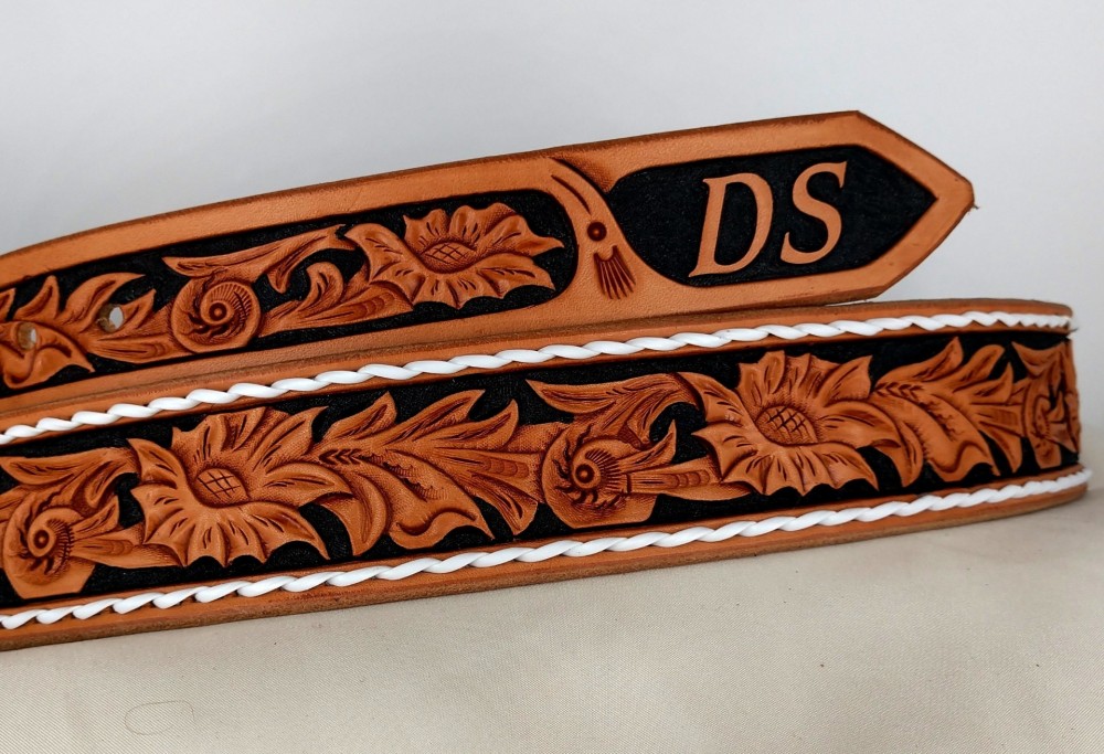 Lone Tree Leather Works | Custom Features for Hand Tooled Leather Belts
