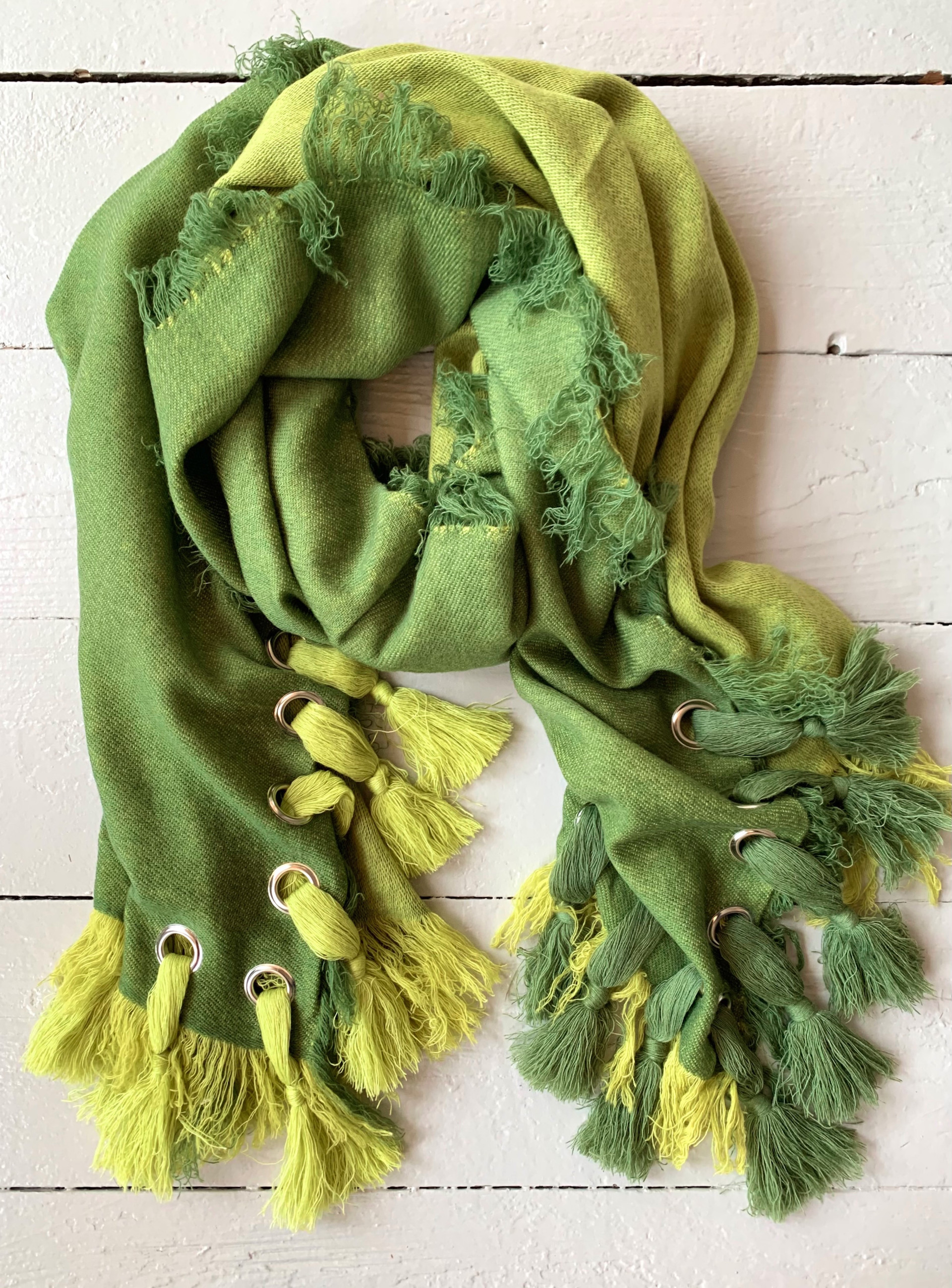 Double sided with rings