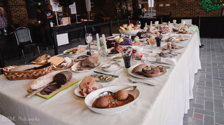 ETGMS Rock Food Table