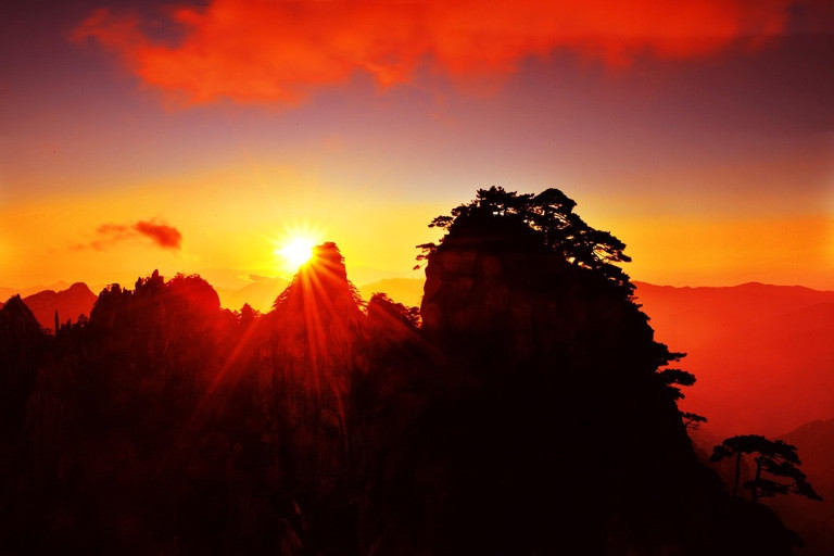 The Sun's Arrival at the Mountain Theory