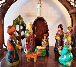 Russian Nativity Set