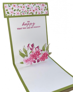 POP UP Matchbook Card