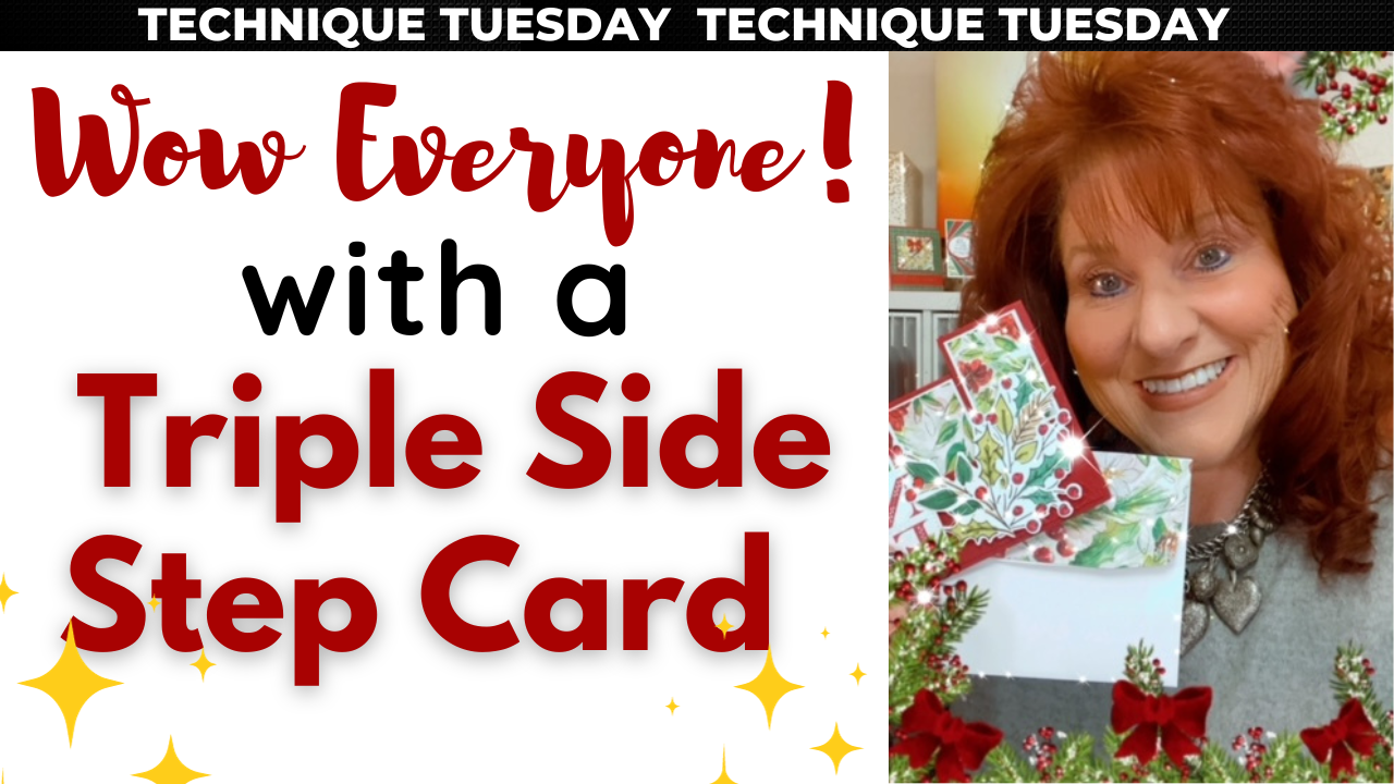 triple side step card