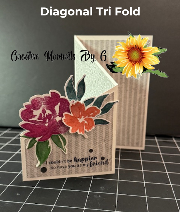 Diagonal Tri Fold
