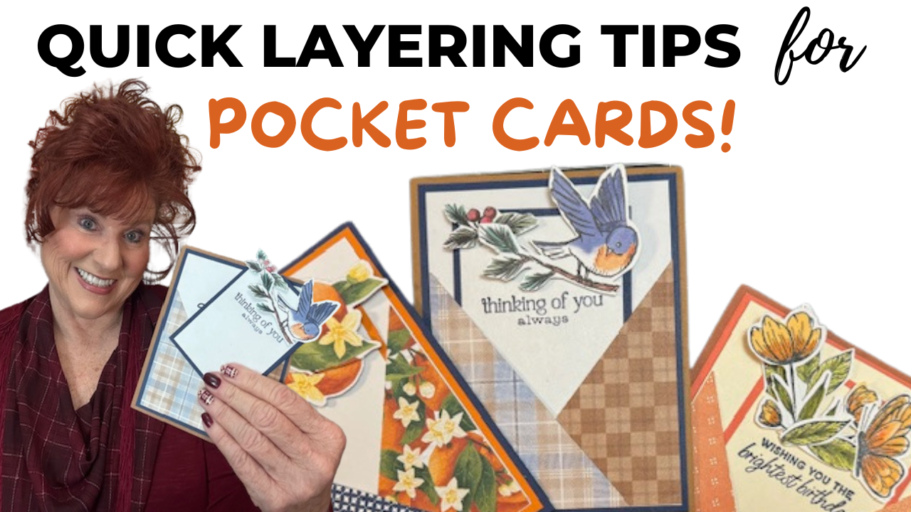 pocket card with layering tips