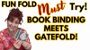 Book Binding Gatefold Fun Fold