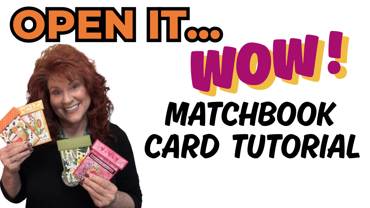 matchbook pop up card