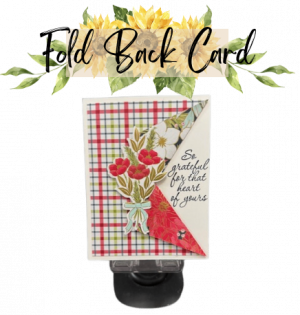 Fold Back Card