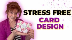 Stress Free Diagonal Card Design