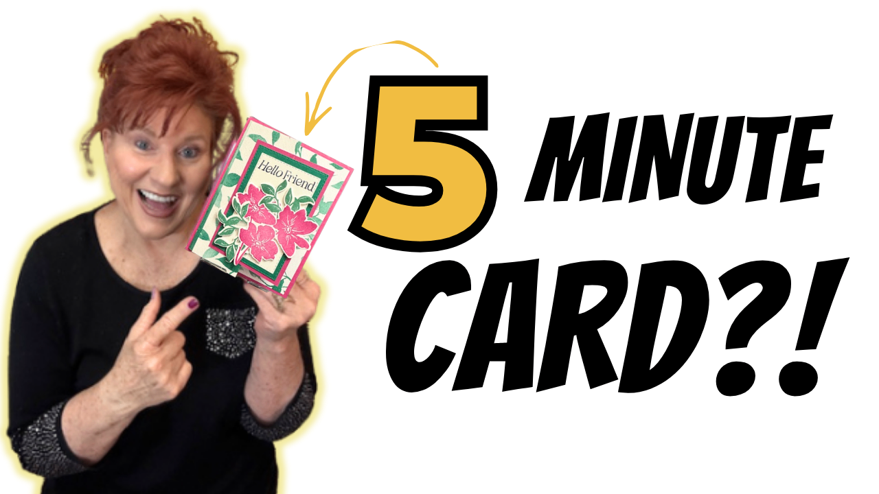 5 Minute Card - Easiest Ever!