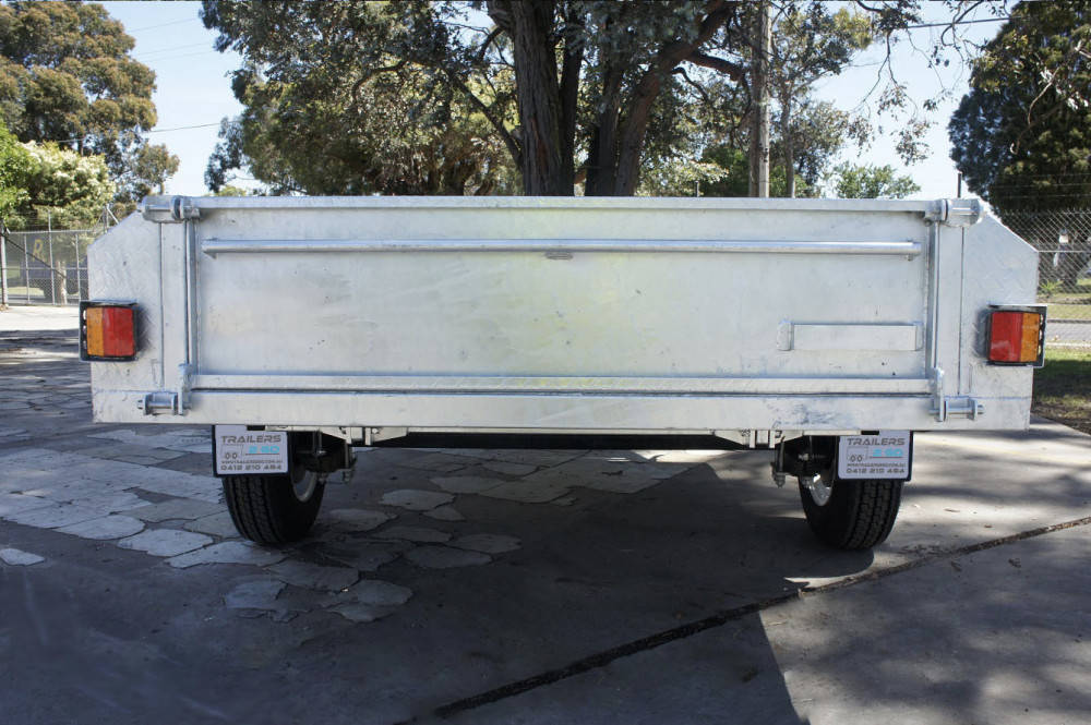 Galvanised Hydraulic Single Axle Tipper Trailers - Trailers2Go