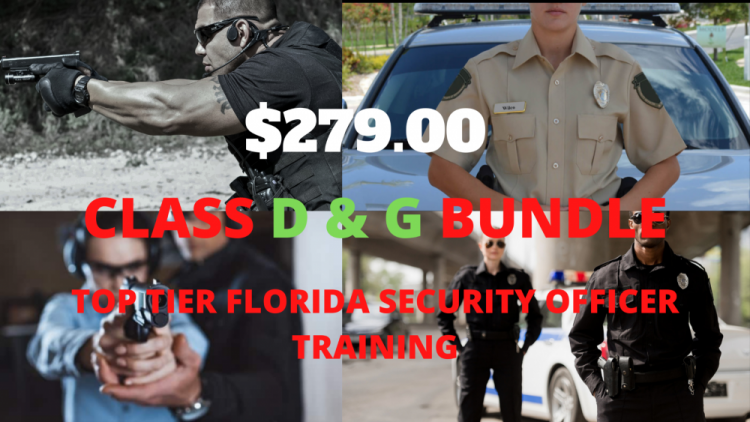 Florida Security School | G Class Security License | Armed Security ...