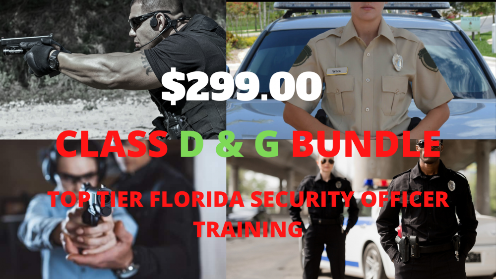 Florida Class G Armed Security License Training | Florida Security School