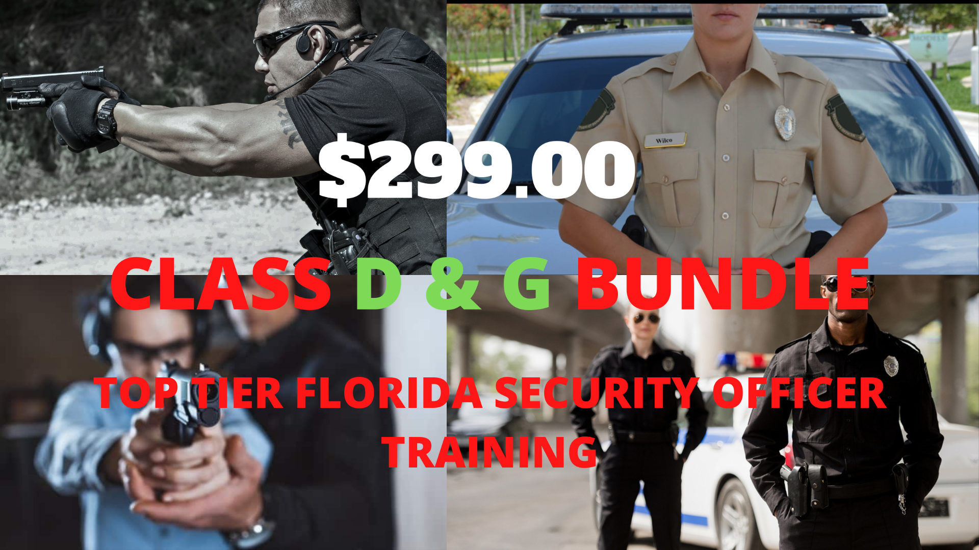 Florida Class G Armed Security License Training | Florida Security School