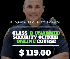 Florida Security School | Class D & Class G Security Guard Training in ...