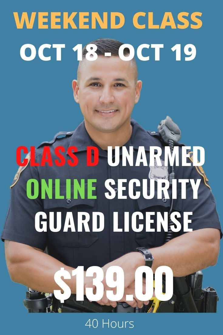 Get Your Florida Class D Security License | Florida Security School
