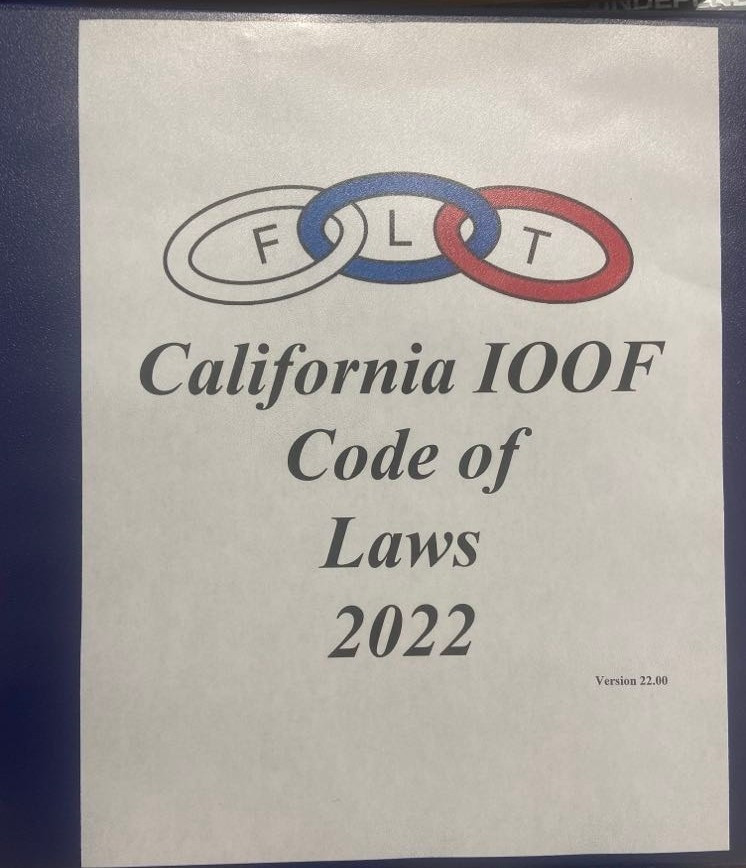 1419M-G2 2022 California Code of Laws 8 1/2" X 11.00'' ***With Blue Binder
