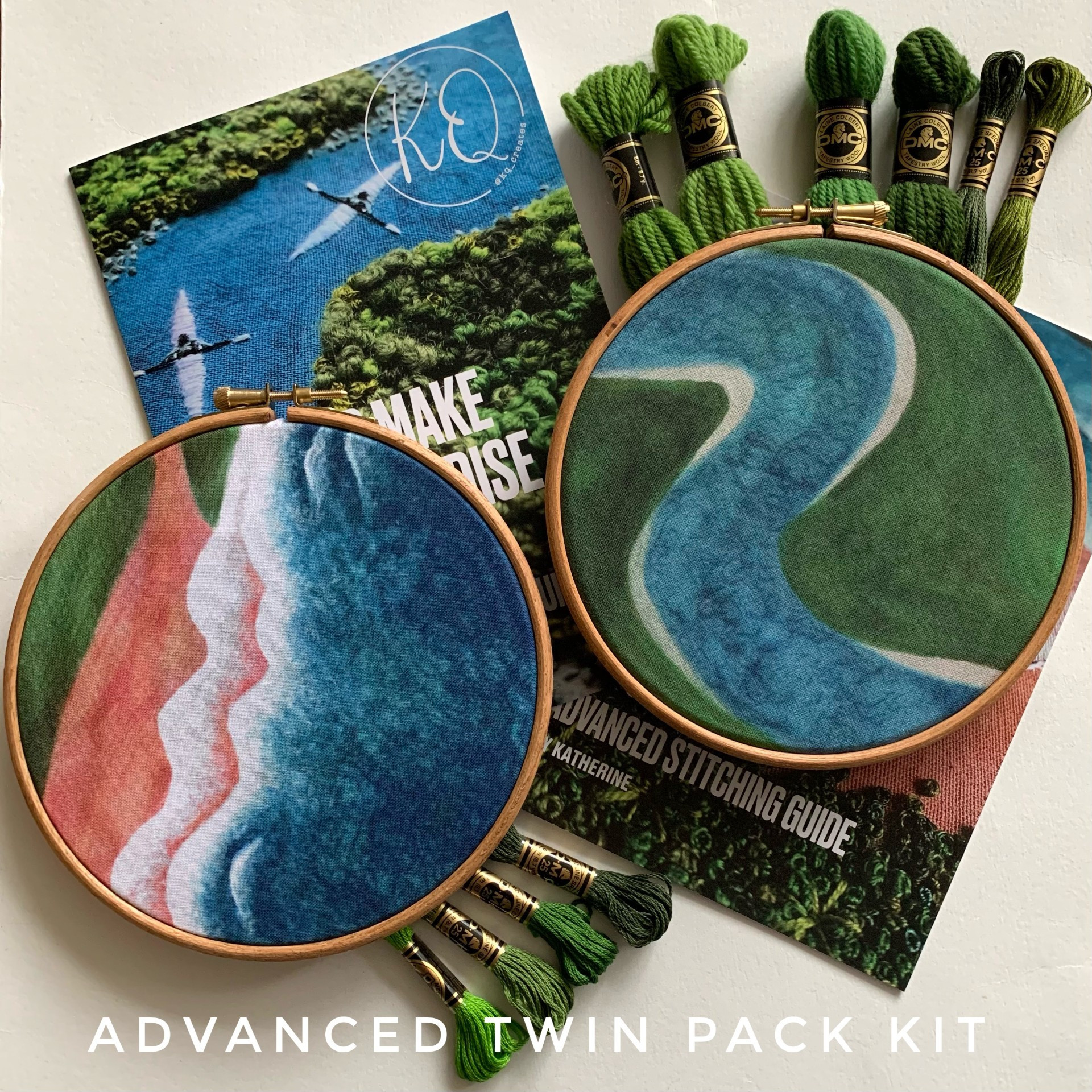 DIY Kit - Twin Pack - 6" Hoops