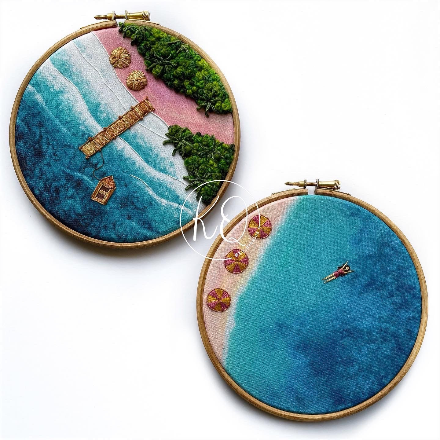 * NEW * Beach Stick and Stitch