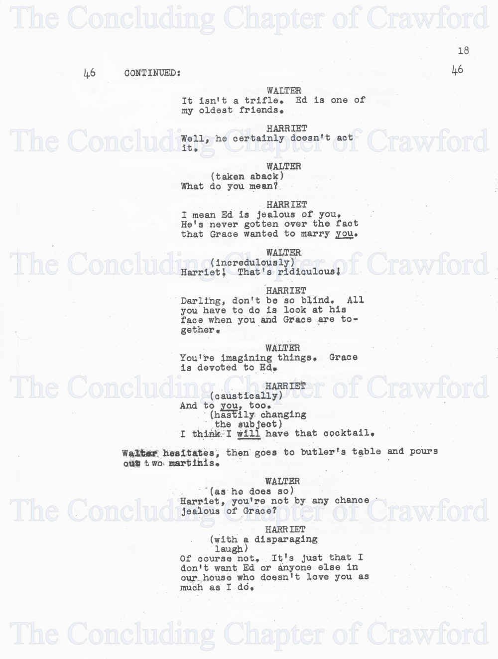 The Concluding Chapter of Crawford