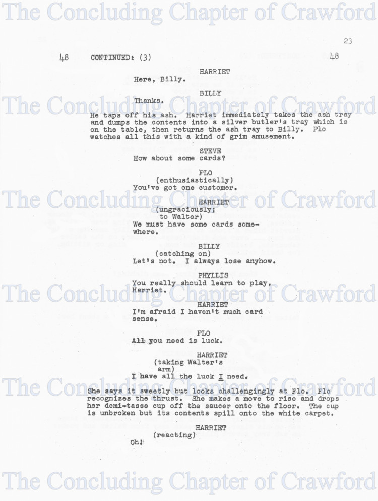 The Concluding Chapter of Crawford