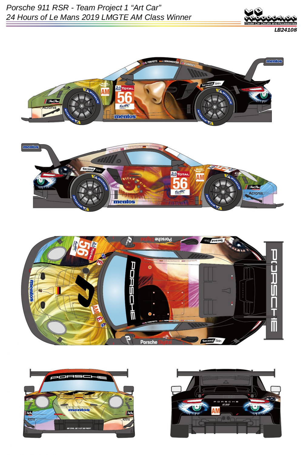 LB Production - Scale model cars decals and accessories