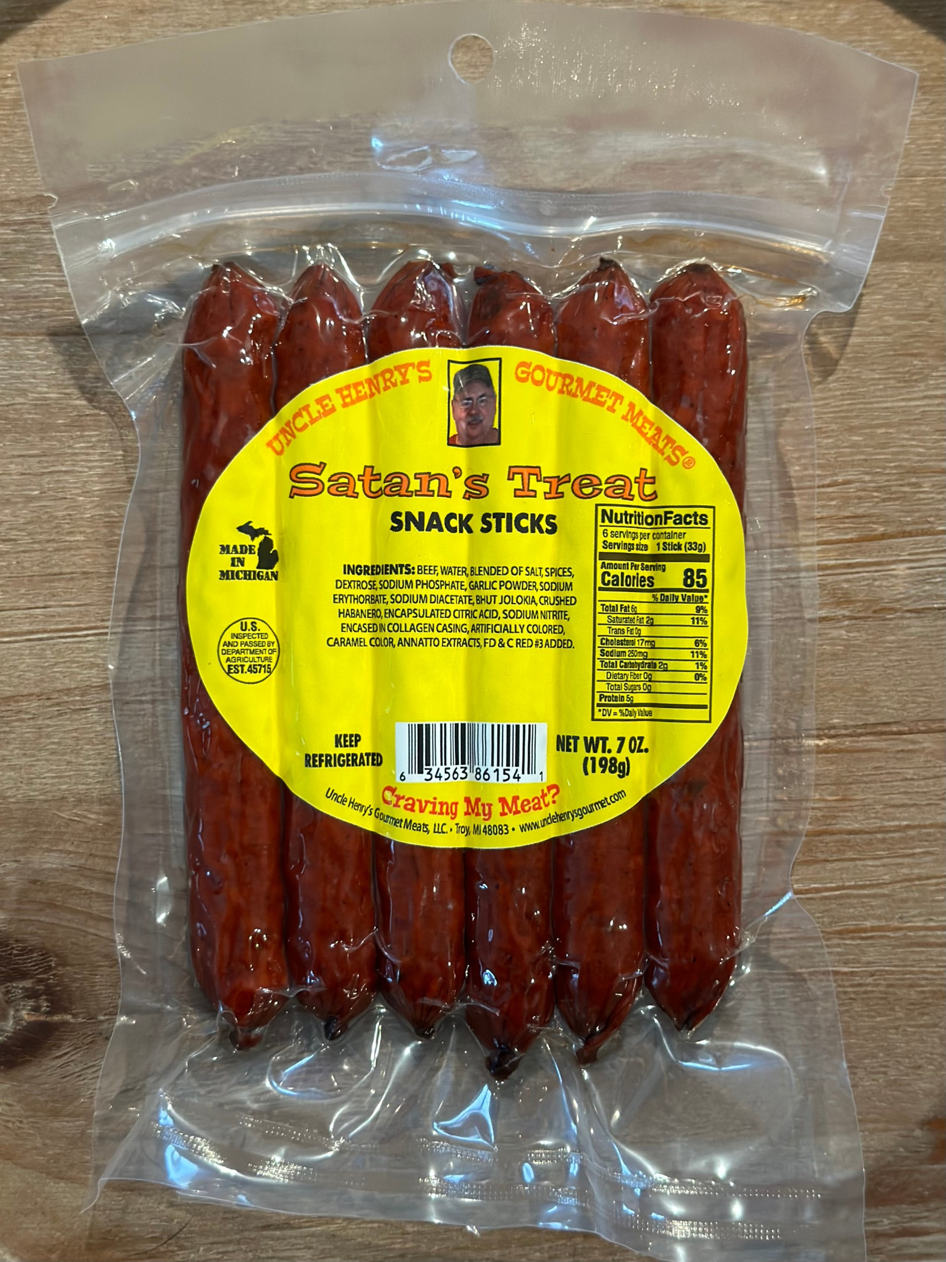 Satan's Treat Snack Sticks