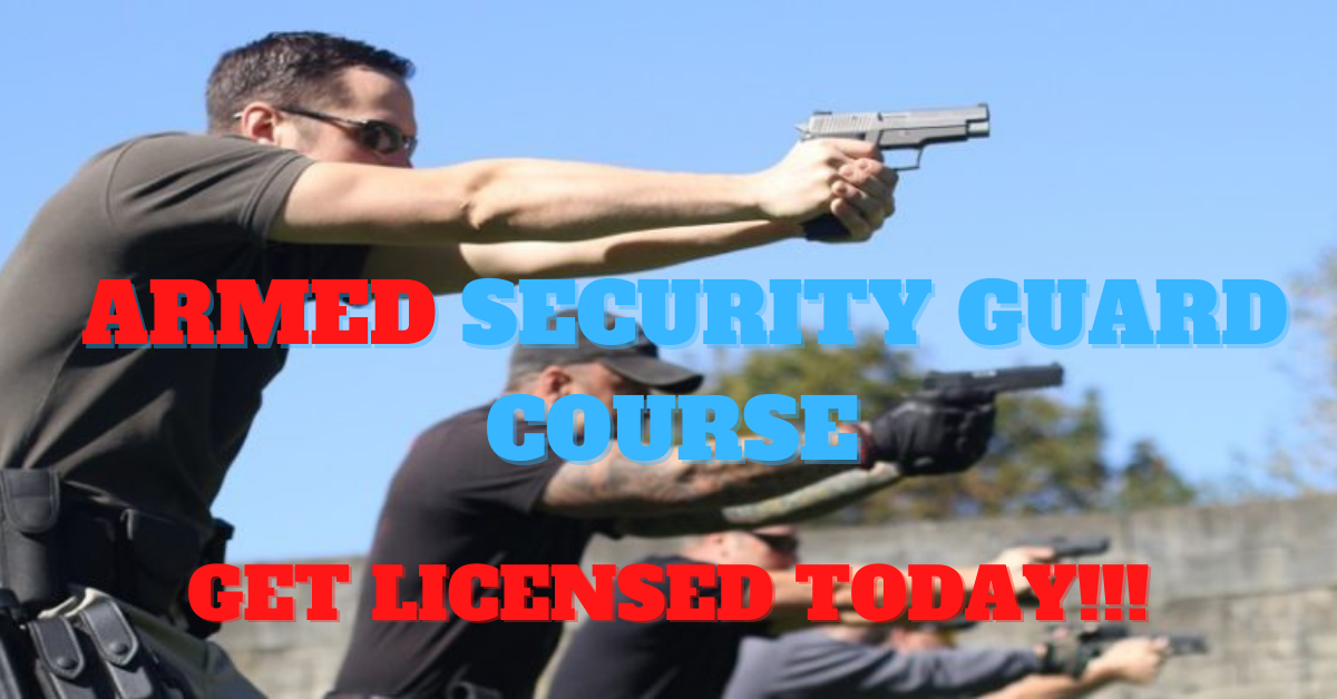 Georgia Security School | Armed Security Guard Class | Unarmed Security ...